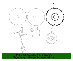 2007-2012 Hyundai Spare Wheel 52910-2B905 | QuirkParts