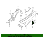 2009-2011 Nissan Maxima Fender Bracket - Driver's Side (LH) F3161-9N0MB ...