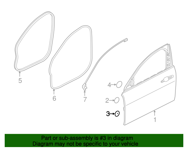 2017-2023 Jaguar Door Shell Plug T4N3330 | Haper Jaguar Parts