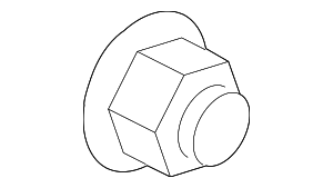 2002-2016 Mini Hex Nut With Flange 319515 31-10-6-773-005 | Mini Parts ...