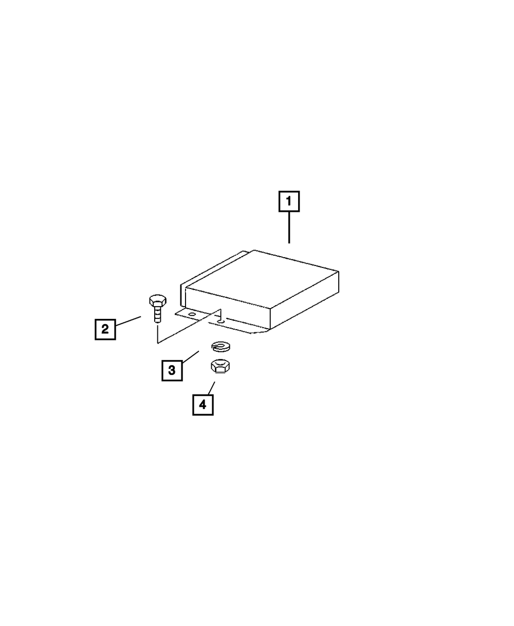 2004-2006 Dodge Powertrain Control Module 5166760AC | MOPAR Parts On Sale