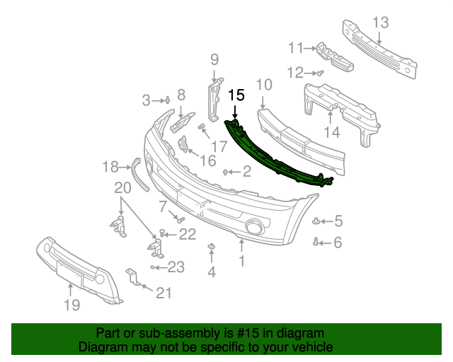 2003-2006 Kia Sorento OEM NEW 2003-2006 Kia Sorento Sport Utility Upper ...