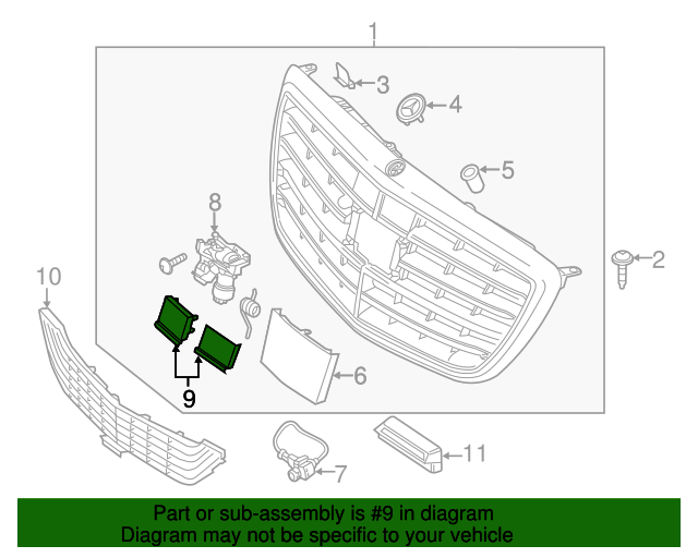 222-885-01-26-9040 - Camera Cap 2014-2017 Mercedes-Benz | Mercedes-Benz ...