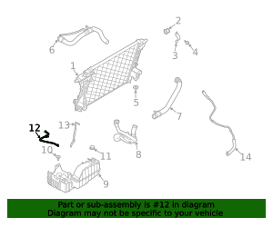 Genuine OEM Ford - Overflow Hose PC3Z-8075-B | OEM Ford Parts & Accessories