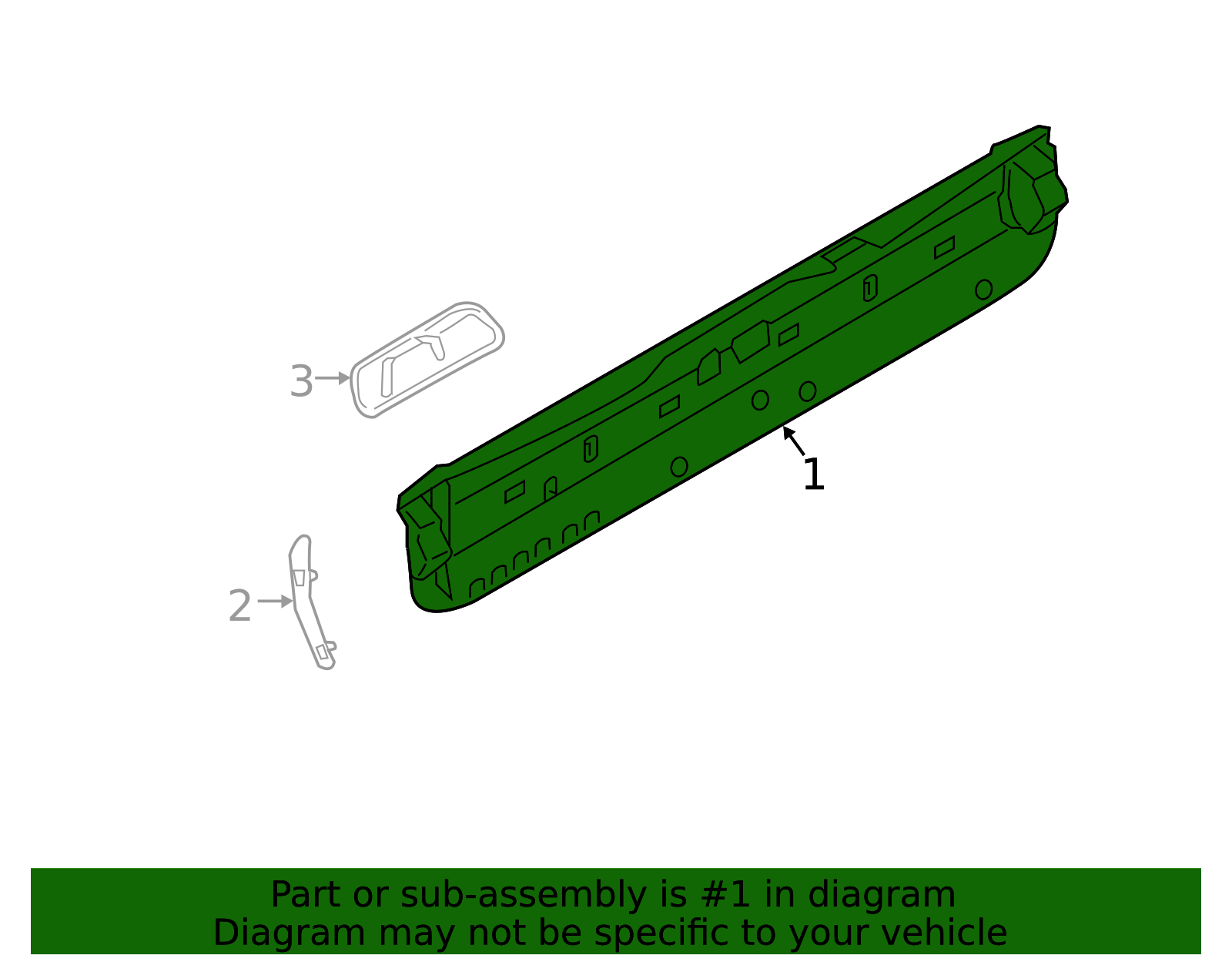 Genuine BMW 51-49-7-479-063 | Lower Gate Trim | FREE Shipping on Most ...