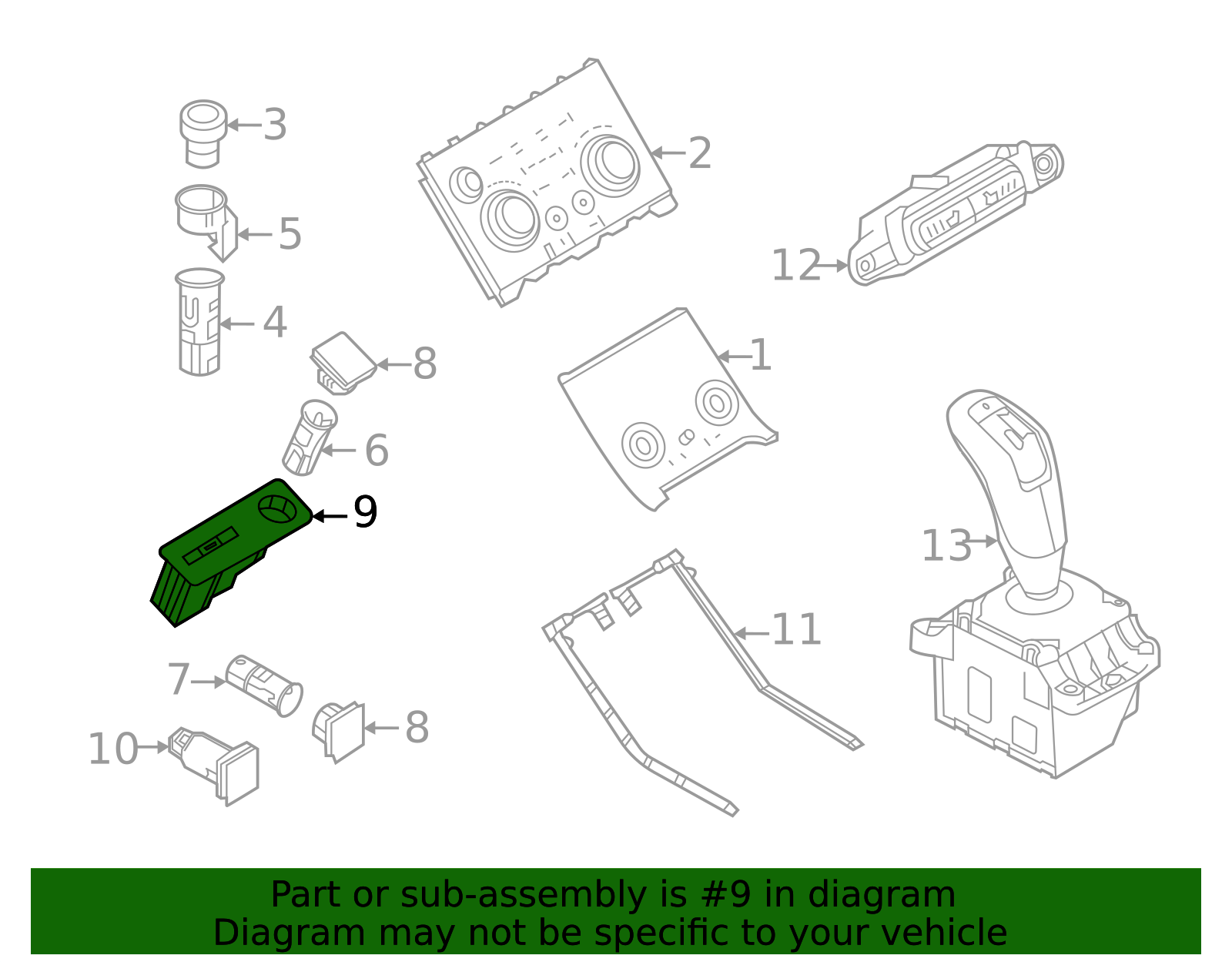 LR139909 - 2021-2023 Land Rover - USB Port | Land Rover Parts Now