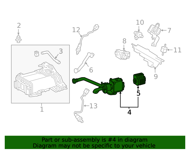 2015-2021 Lexus Vapor Filter 77730-78010 | OEM Parts Online
