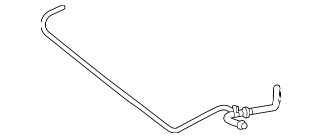 2005-2020 Mopar Reservoir Hose 55038134AF | GetOEMParts.com