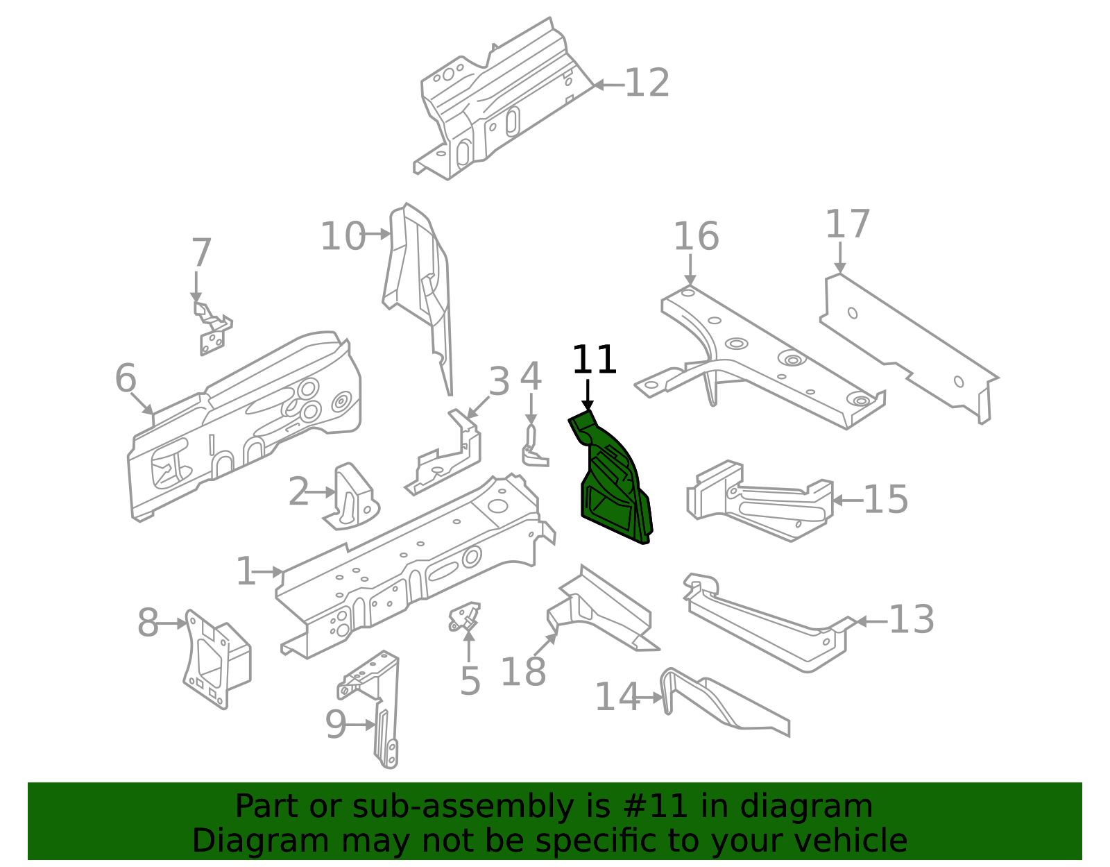 1EA-803-429 - 2021-2024 Volkswagen ID.4 - Inner Reinforced | World VW Parts