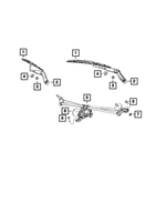 Wiper and Washer System for 2014 Ram 1500 | Wholesale MOPAR