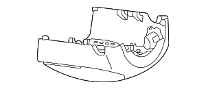 2021-2023 Volkswagen ID.4 Lower Column Cover 11A-858-559-B-4PK ...