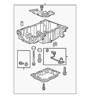 2013-2020 GM Oil Pan 12676336 | TascaParts.com