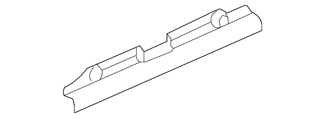 52107118490 - 2006-2018 BMW Rail Cover (52-10-7-118-490) | BMW of South ...