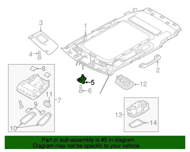 85235-1U000EQ - Holder 2014-2019 Kia | Kia.Parts Store
