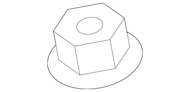 2003-2024 Mopar Nut 06506276AA | Mopar Parts Canada