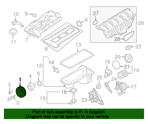 11237853850 - 2015-2021 BMW Vibration Damper (11-23-7-853-850) | BMW of ...