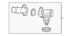 2017-2023 GM Engine Coolant Water Outlet 12678779 | GMPartsDirect.com