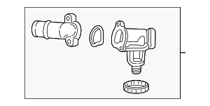2017-2020 GM Water Outlet 12678779 | QuirkParts