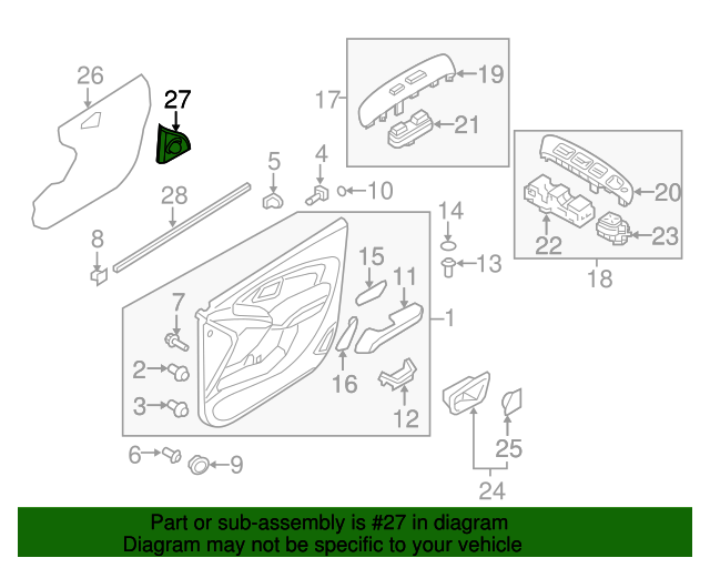 2010-2015 Hyundai Tucson Upper Cover 87660-2S000 | OEM Parts Online