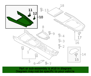 Genuine BMW 51-16-6-824-610 | Trim Molding | FREE Shipping on Most ...