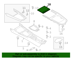 51168076115 - 2019-2024 BMW Z4 Cover Panel (51-16-8-076-115) | BMW of ...