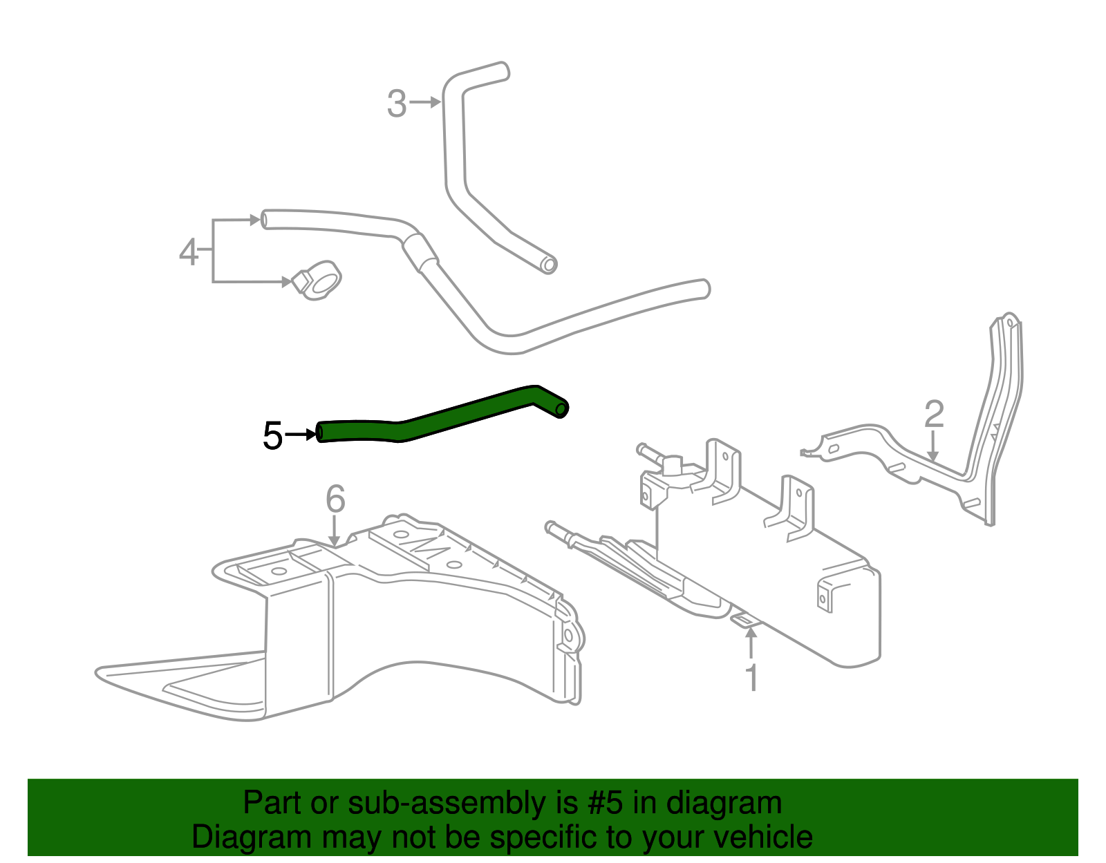 32943-0E100 - Oil Cooler Tube - 2014-2016 Toyota Highlander | Lithia ...