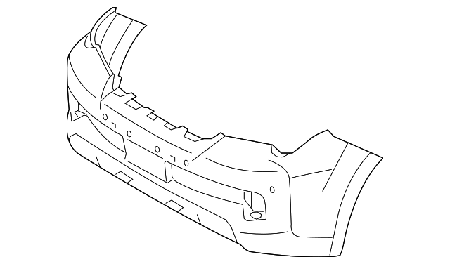 Lexus OEM Bumper Cover Part# 52119-6A953 | OEM Vehicle Parts
