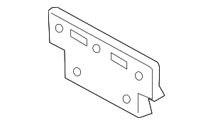 2010-2013 Lexus GX460 License Bracket 52114-60110 | OEM Parts Online