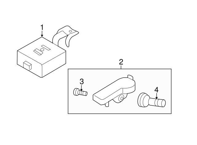 2016-2018 Subaru Forester Tire Pressure Monitoring System (TPMS ...