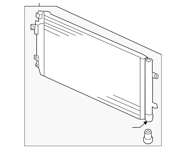 2013-2017 Hyundai Condenser 97606-1W001 | OEM Parts Online