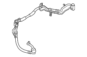 97775-1R501 - A/C Refrigerant Suction Hose - 2015-2017 Hyundai ...