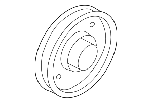 2014-2018 Hyundai Pulley 97643-1R100 | Hyundai Wholesale Direct