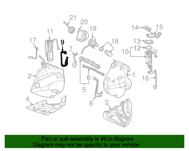 Pipe 19436042 | GM Parts Center