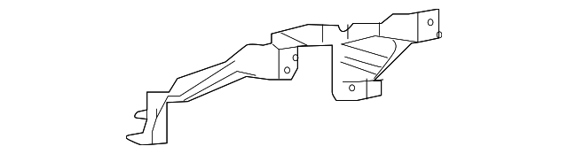 2019-2020 Jeep Cherokee Diffuser Tips Bracket - Driver's Side (LH ...