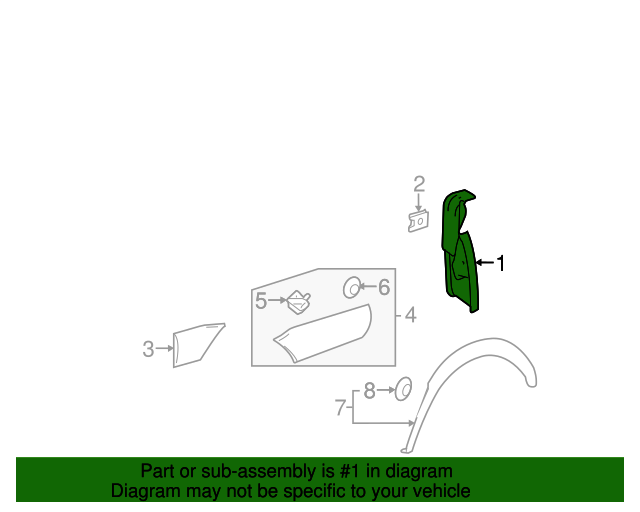 906-882-14-04-9051 - Splash Guard 2014-2018 Mercedes-Benz | Mercedes ...