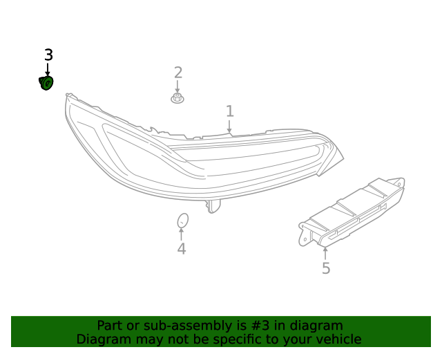 Genuine BMW 07-14-8-495-941 | Tail Lamp Assembly Retainer | FREE ...