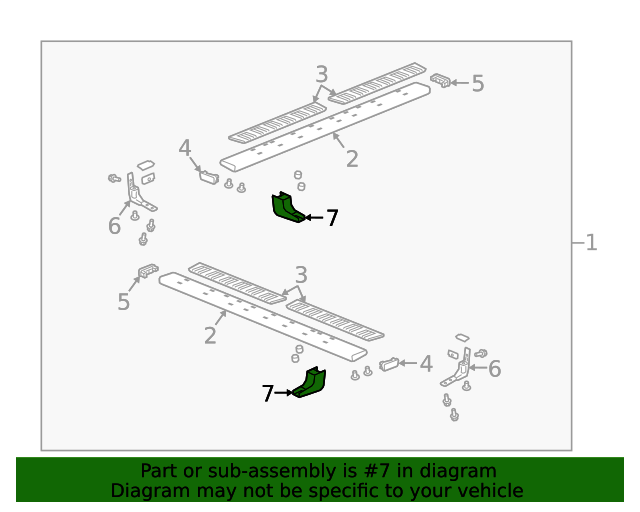 2015-2022 GM Trim Cover 23133831 | GMPartsDirect.com