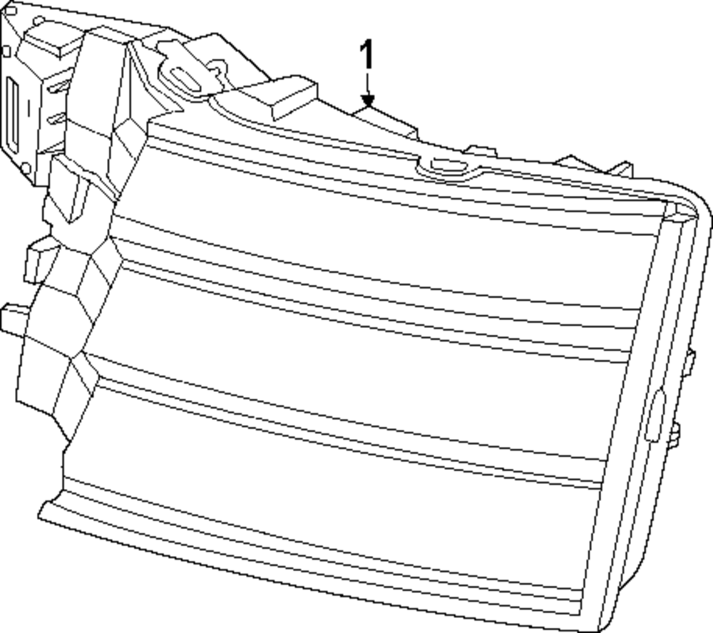 2025 Nissan Kicks Fog Lamp Assembly 26125-7LF0A | My Nissan Part