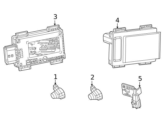 2021-2023 Jeep Sensor 68440586AK | TascaParts.com