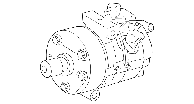 2004-2009 Toyota 4Runner Compressor Assembly 88320-6A111-84 | Toyota Parts