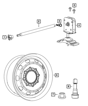 2014-2021 Ram 2500 Steel Wheel 4726268AA | My Mopar Parts