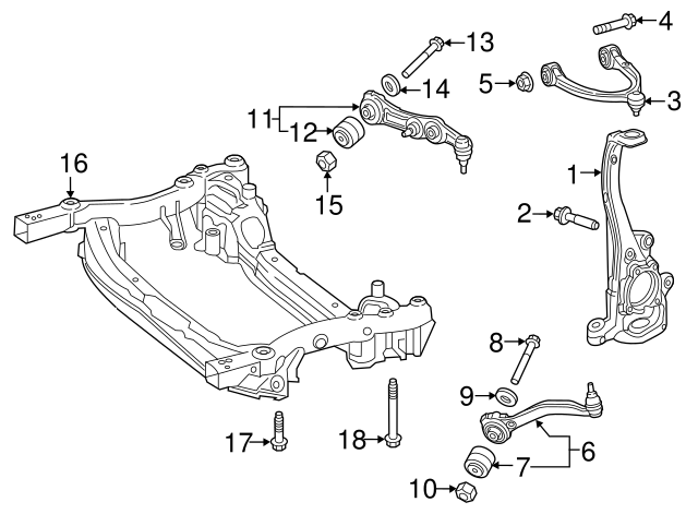 205-330-13-05 - Lateral Arm For 2015-2023 Mercedes-Benz | Mercedes-Benz ...