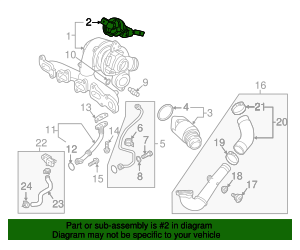 2015 Volkswagen Regulator Valve 04L-198-716 | OEM Parts Online