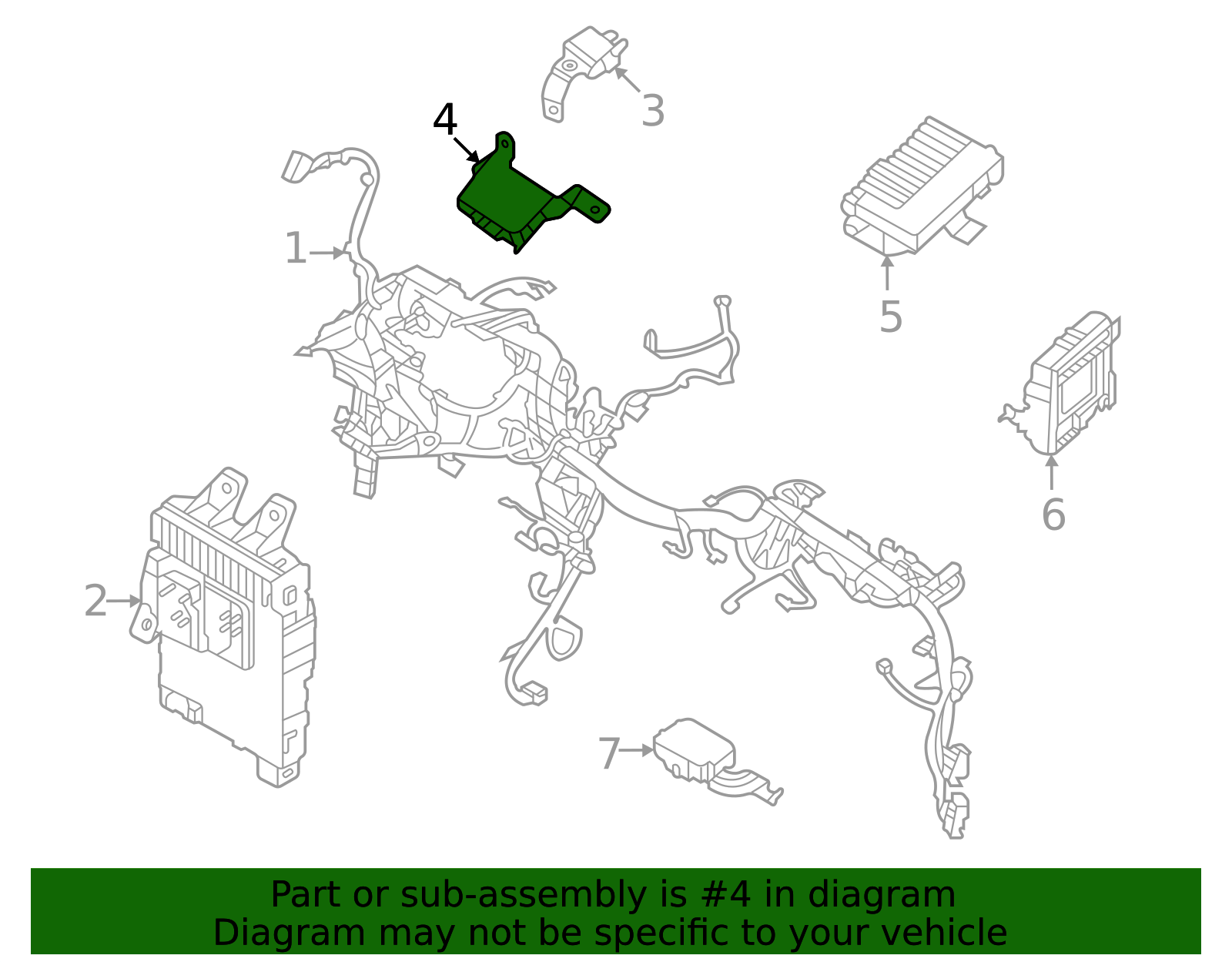 95590-P0010 - Keyless Entry Module 2022-2024 Hyundai Tucson ...