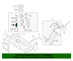 31111-B2400 - Fuel Pump 2017-2018 Kia | Kia.Parts Store