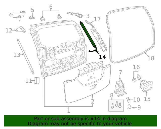 2021-2023 Chrysler Powerprop 68455759AB | TascaParts.com