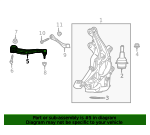 2020-2025 Ford Ft Lower Control Arm - Driver's Side (LH) LB5Z-3083-A ...