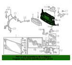 7812A385 - Air Guide 2017-2022 Mitsubishi | Mitsubishi Direct Parts