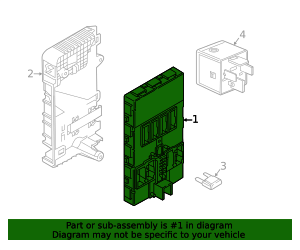 61355a5e689 - Body Domain Controller Bdc 613020 (61-35-5-A5E-689) | BMW ...