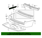 2015-2020 GM Side Bracket - Driver's Side (LH) 22806431 | TascaParts.com
